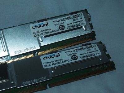 Crucial 4GB 240-Pin DDR2 FB-DIMM ECC Fully Buffered DDR2 800 | eBay