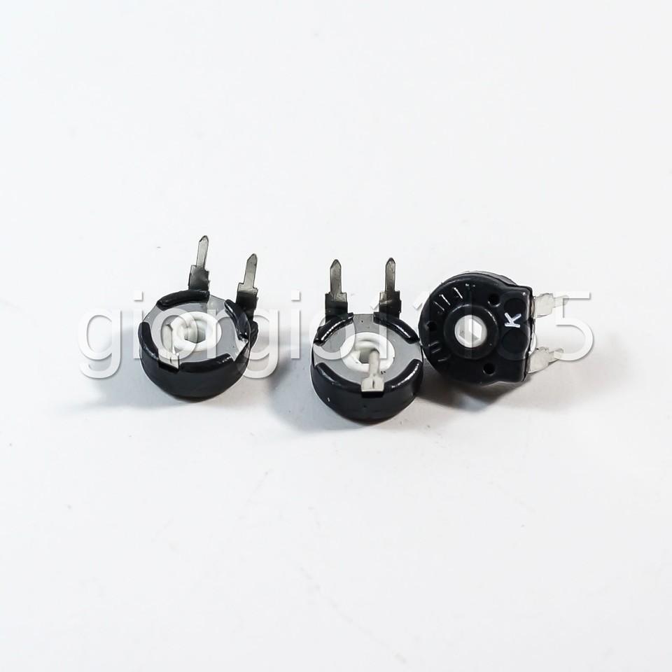 10pcs Spain Potentiometer Hex Hole Horizontal Type 1K Ohm PT-10- | eBay