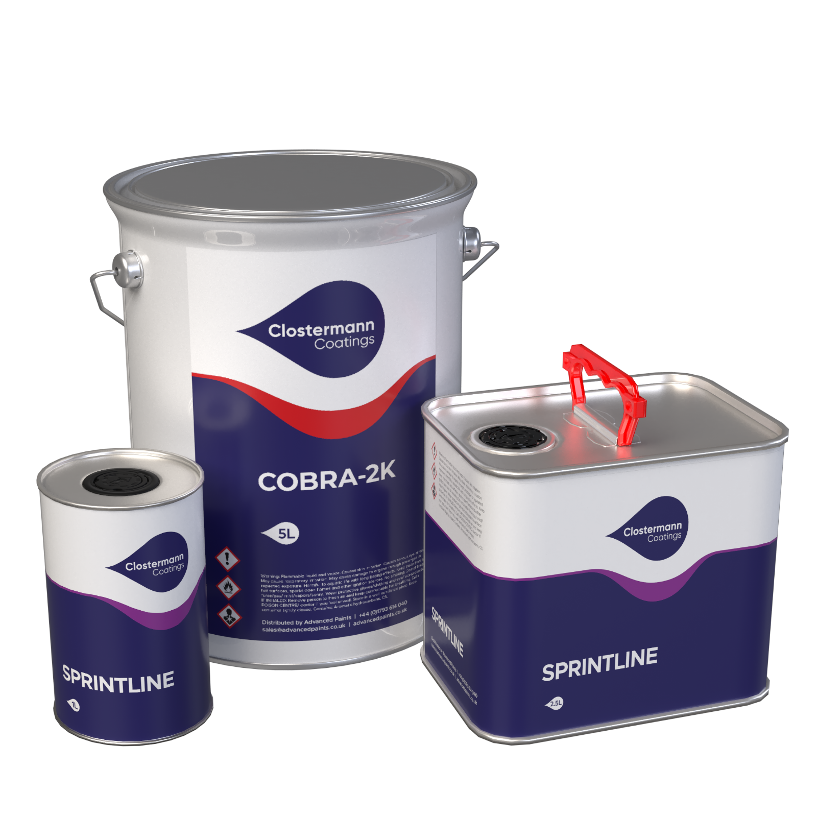8.5L Solvent 2K Car Paint Pack Ford Gentian Blue Including Hardener ...