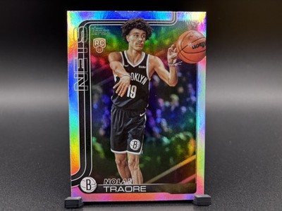 Nolan Traore Rookie Card Rainbow Foil 2025-26 Topps #219 | eBay