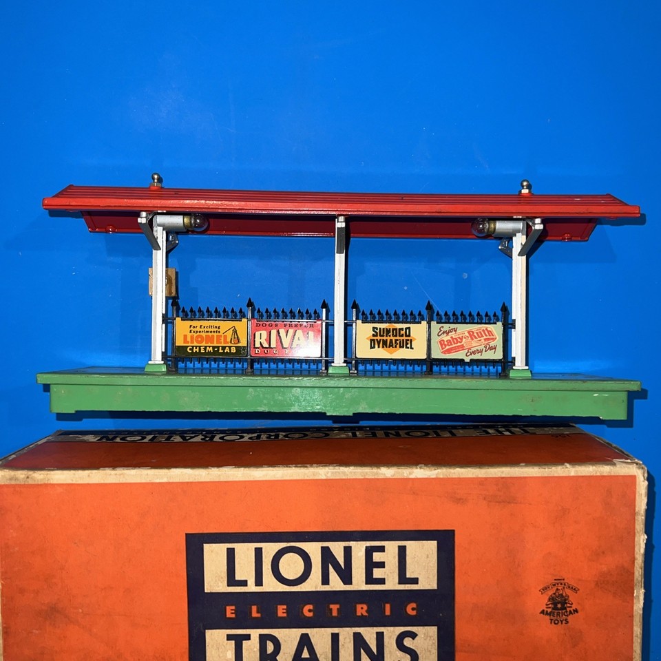 Vintage Lionel No. 156 Station Platform Electric Trains Toy Train ...