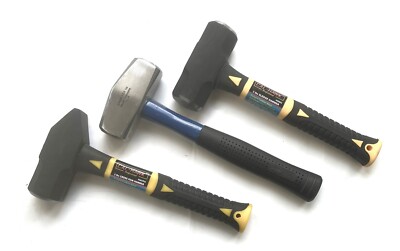 3-Pc 3 Lb Hammer Set ( 3Lb Sledge, 3.3Lb Drilling, 3Lb Cross Pein ) | eBay