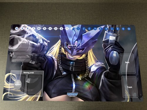 DTCG Playmat Digimon Beelstarrmon Trading Card Game Mat TCG CCG Mat ...
