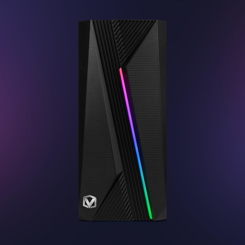 Vibox VTX-1 micro atx pc case with RGB fan | eBay UK