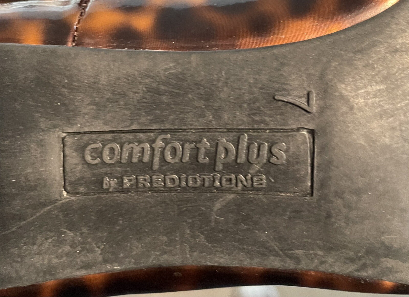 Comfort Plus by Predictions size 7 stiletto style high heels faded ...