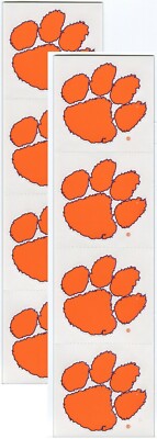 Clemson University TIGERS 8/pk NCAA Logo Scrapbook Stickers Sports ...