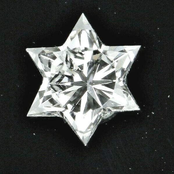 Star Of David Diamond 0.26Ct G VS2 Natural Loose Davidstar Engagement ...