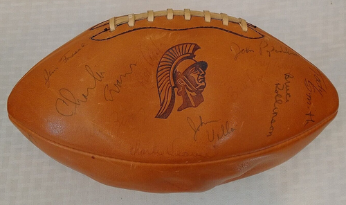 1969 USC Cal Team Signed Autographed 20+ Signatures Vintage Football ...