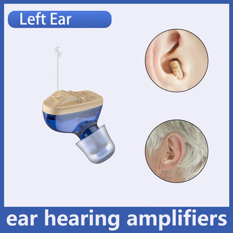 Mini Digital Hearing Aids Invisible In Ear Small Sound Voice Amplifier ...