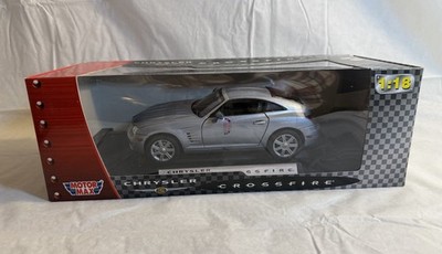 1/18 2005 Chrylser Crossfire Silver MotorMax Box Die-Cast Car 2006 2007 ...