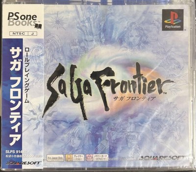 Saga Frontier Square Enix Ps1 Playstation Software | eBay
