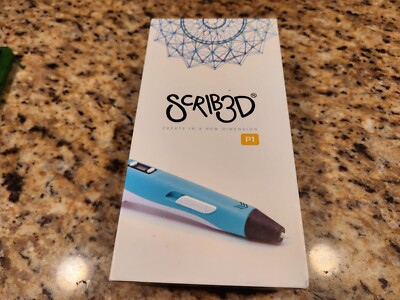 SCRIB3D P1 3D Printing Pen with Display - Includes 3D Pen, 3 Starter ...