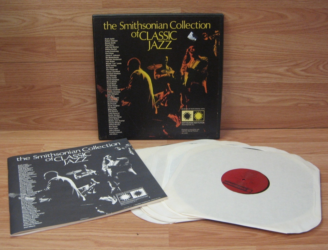 The Smithsonian Collection of Classic Jazz (P6 11891) 6 LP vinyl w/ 46 ...