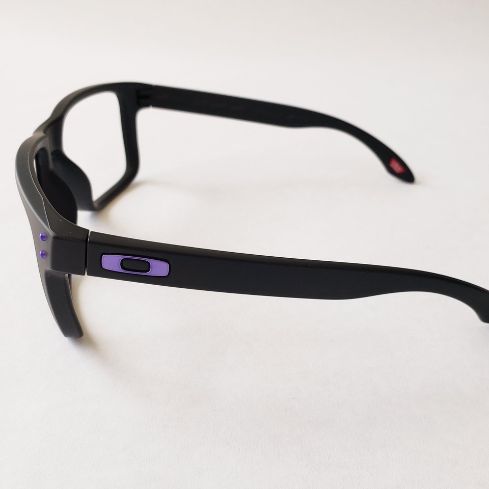 Oakley Holbrook XL Matte Black Purple Icons Replacement Frame Only ...