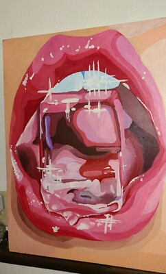 Original Acrylic Pop Art Painting Abstract signed | eBay