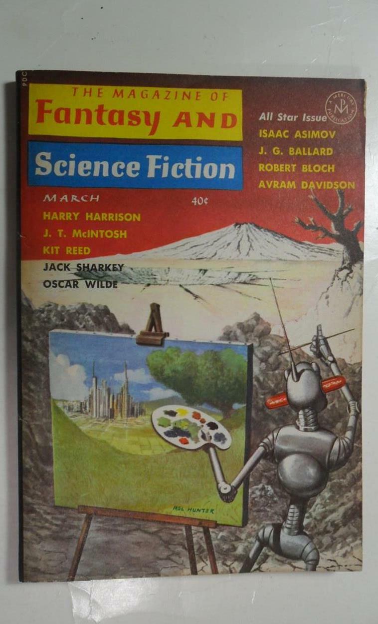 FANTASY AND SCIENCE FICTION MARCH 1964 HARRY HARRISON ROBERT BLOCH J G ...