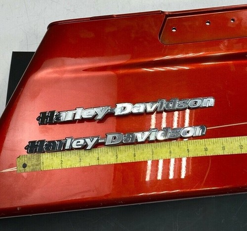 🔥OEM Harley Breakout Fuel Gas Tank Set Emblems Touring Dyna Softail ...