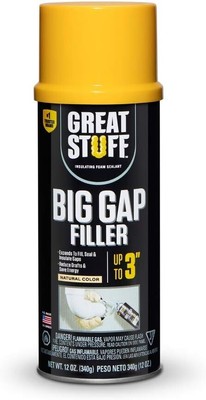 Great Stuff Big Gap Filler Expanding Straw Foam 12-Ounce- 157906 -Pack ...