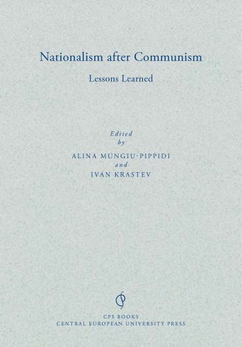 Cps Books: Nationalism after Communism : Lessons Learned by Ivan ...