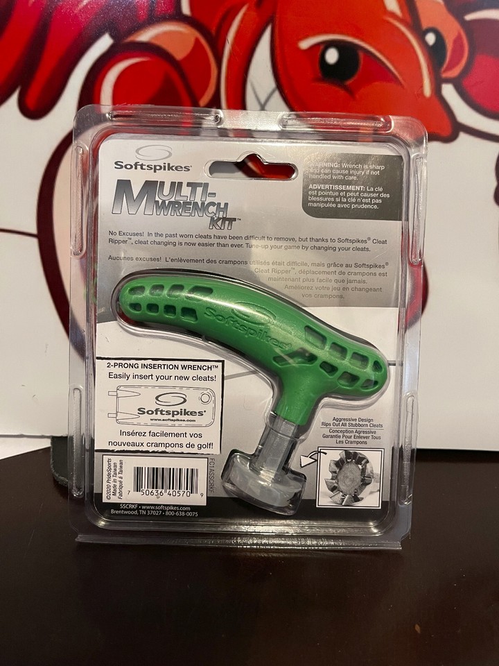 Softspikes Multi-Wrench Kit - Cleat Ripper & 2-Prong Wrench | eBay