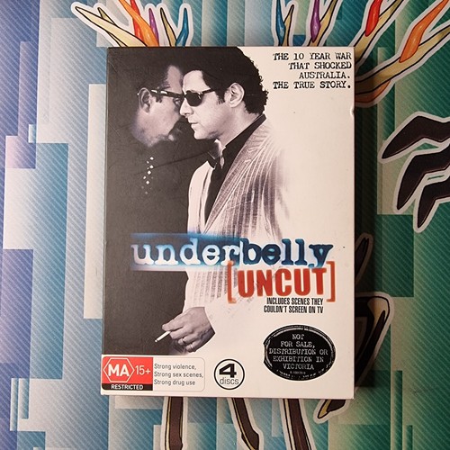 Underbelly Uncut (DVD) Australia Region 4 Box Set With Cardboard Sleeve ...