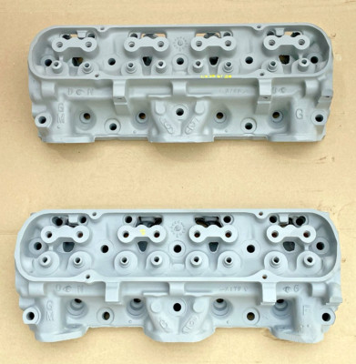 1968-69 Pontiac 400 62 Heads GTO D Port 340 HP 4 Barrel GTO Lemans ...