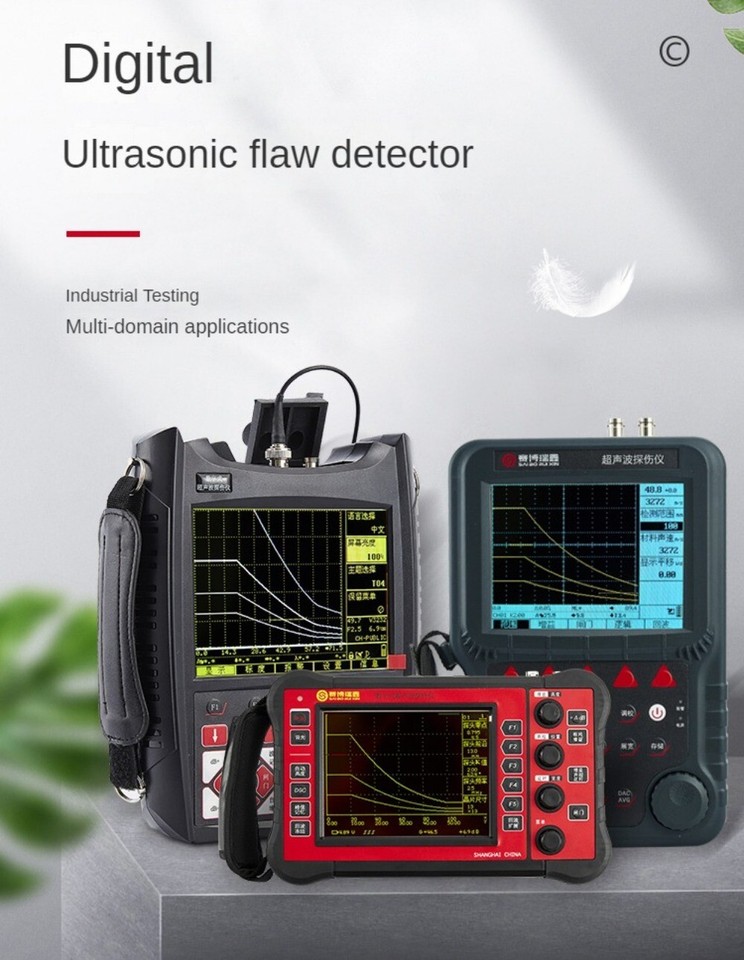 Steel Weld Inspection Machine Digital Ultrasonic Flaw Detector XUT560C ...