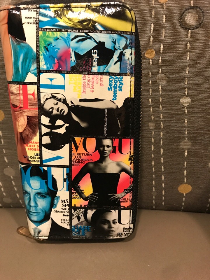 Celebrity Magazine Front Page Multipocketed Wallet | eBay