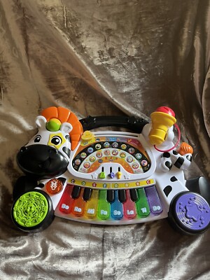 VTech Zoo Jamz Piano Musical Light Up Instruments Microphone ...