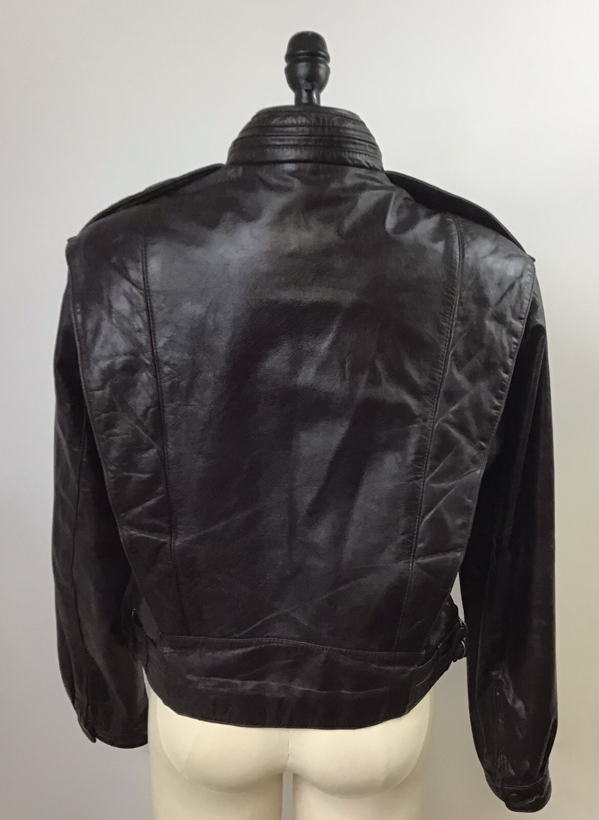 Vintage Womans Wilson Leather Jacket Size 42 - Gem
