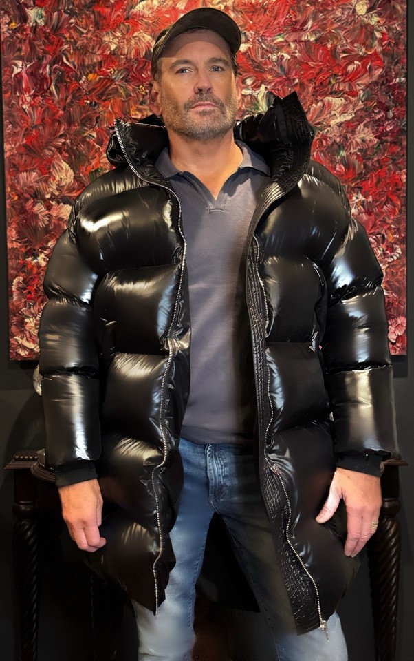 STAND STUDIO Oversized Overfilled Overstuffed Long Down Puffer Coat ...