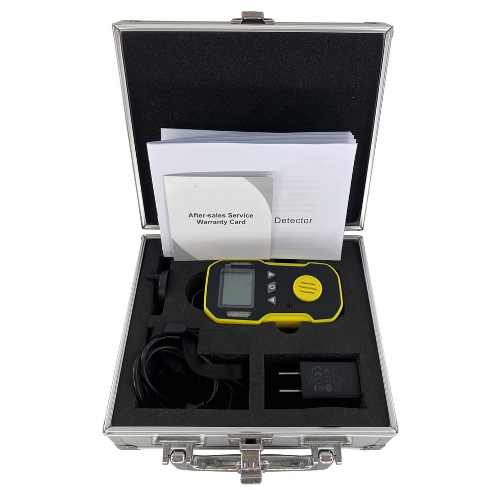 Portable H2 Gas Detector Monitor Hydrogen Detector Adjustable ...