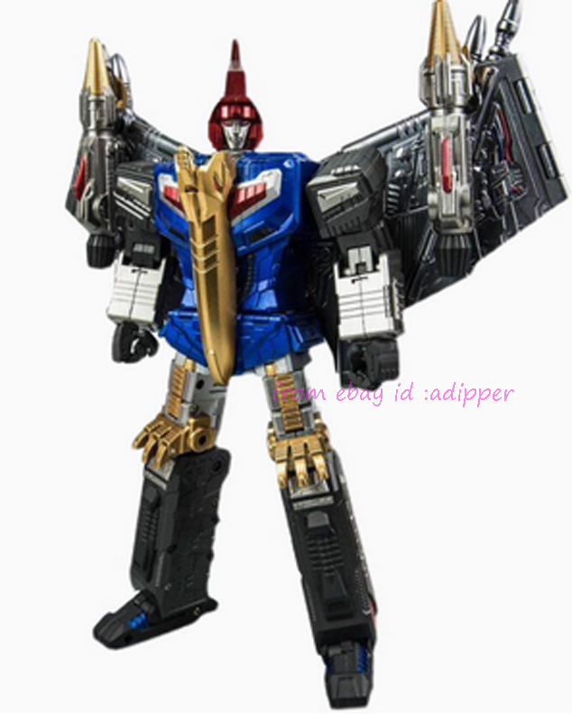 Gigapower Gp Hq-05r Gaudenter G1 Dinobots Swoop Blue Chrome Ver Action ...