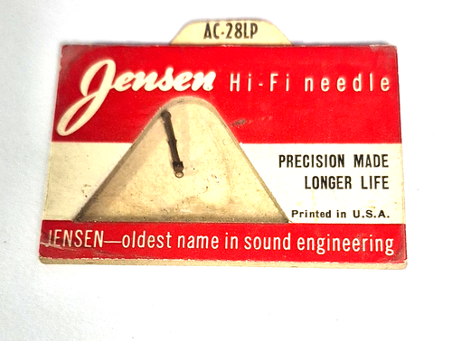 JENSEN AC-28LP CARTRIDGE ACOS - COSMOCORD REPL: HGP-59 33 1/3 - 45 RPM ...