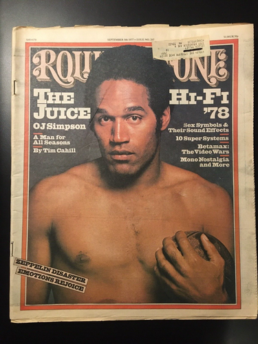 Rolling Stone magazine #247 Sept. 8, 1977 OJ SIMPSON /LED ZEPPELIN | eBay