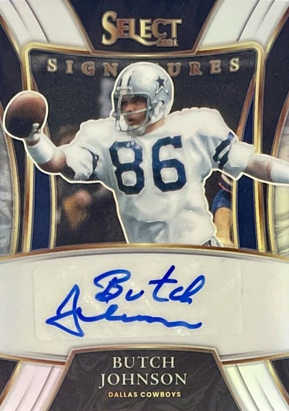 2021 Panini Select - Select Signatures #SSP-BJO Butch Johnson (AU) for ...