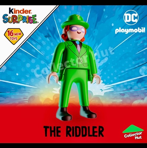 THE RIDDLER DC Playmobil © KINDER SURPRISE LIMITED EDITION COLLECTORS ...