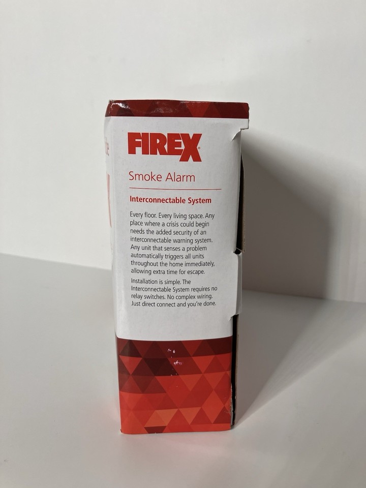 Kidde i4618AC Firex Hardwired Smoke Detector W/ Battery Backup Item ...