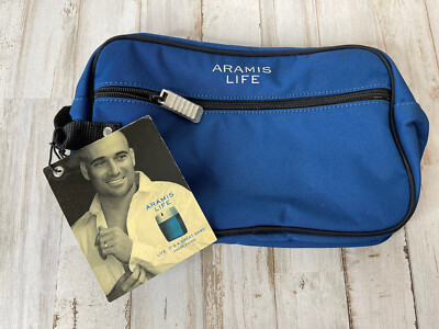 Vintage ARAMIS Shaving Travel Utility Bag NWT Andre Agassi Advertising ...