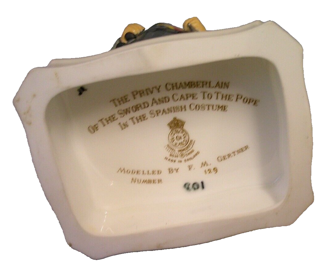 Royal Worcester The Privy Chamberlain Sword & Cape, Limited Edition 129 ...