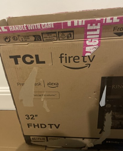 TCL 32SF540K FIRE TV 32" SMART FULL HD HDR10 LED TV 60 Hz AMAZON ALEXA ...