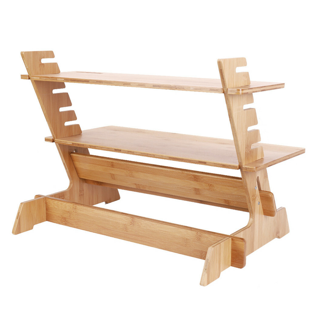 Portable Laptop Computer Desk Tray Stand Foldable Table with Storage ...