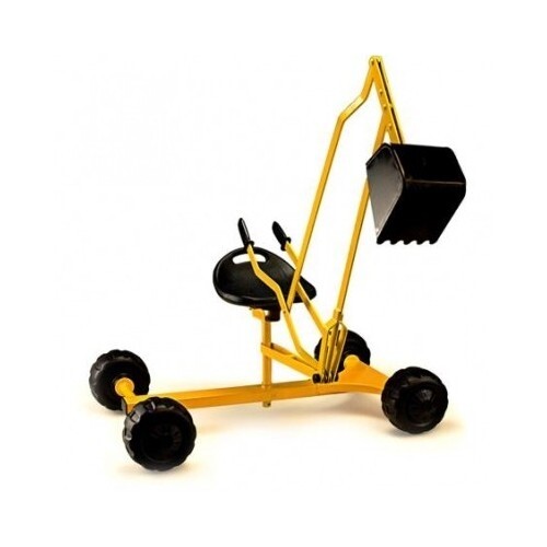 Outdoor Sand Digger Swivel Ride On Tractor Toy Sandbox Beach Scoop Dig ...