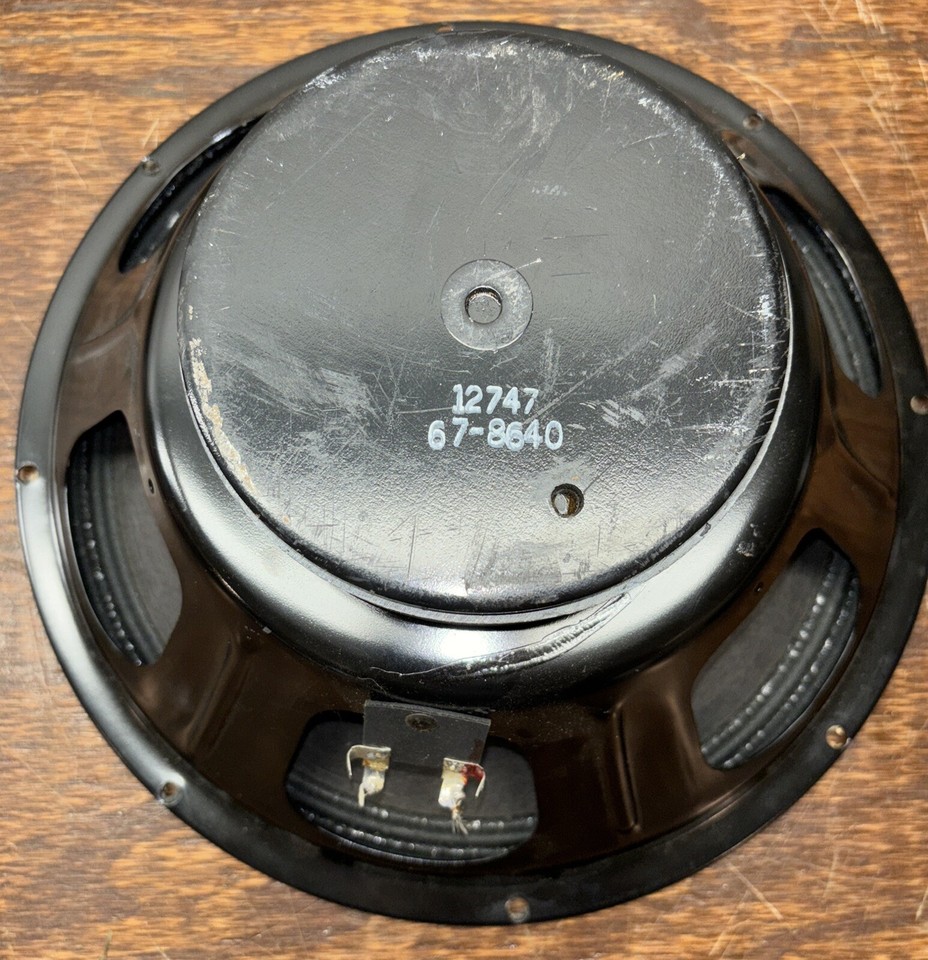 Community Cs70 Csx70 12” Speaker Woofer Driver 1 ohm 12747 Eminence DOA ...