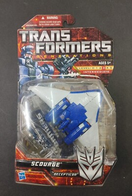 TRANSFORMERS 2010 GENERATIONS DECEPTICON SCOURGE COMPLETE IN PACKAGE ...