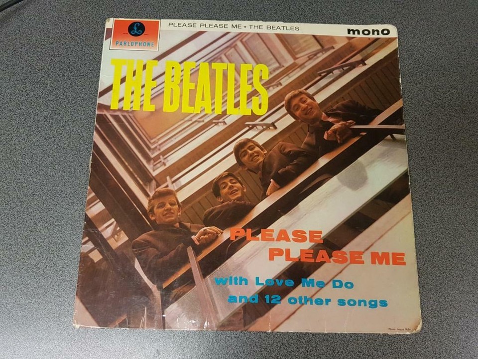 The Beatles Signed Please Please Me One Of The First Albums They Ever ...