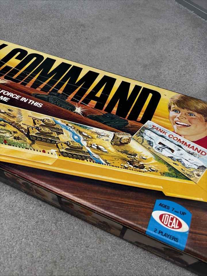 Vintage 1970s Tank Command Board Game by Ideal | eBay UK
