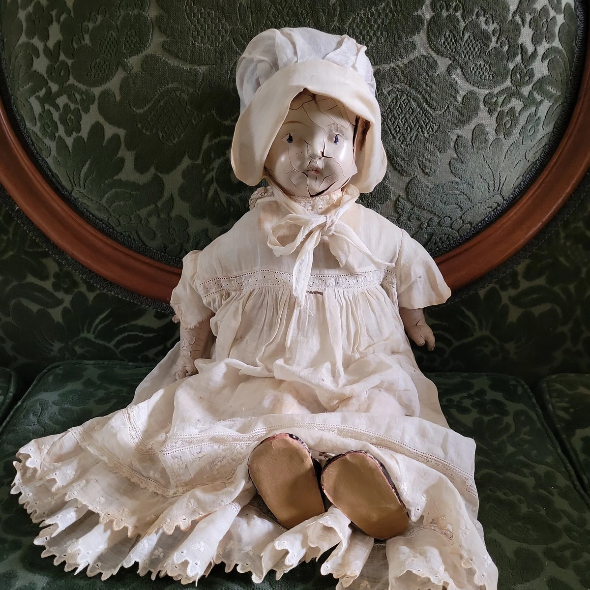 Cracked Antique Porcelain Dolls