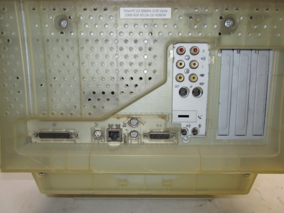 Apple M4787 Power Macintosh G3 Molar Mac 266MHz 32MB Ram - Read ...
