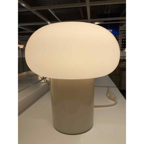 Ikea DEJSA 11" Table Lamp with LED Bulb - Beige/Opal Glass for sale ...